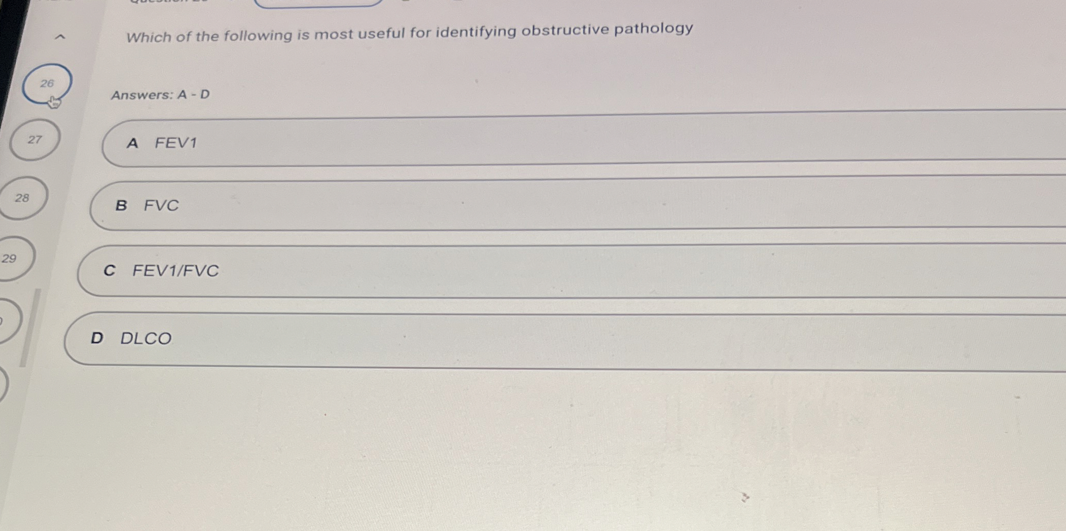 Solved Which of the following is most useful for identifying | Chegg.com