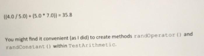 Solved 1. Extend the Arithmetic example from the course | Chegg.com