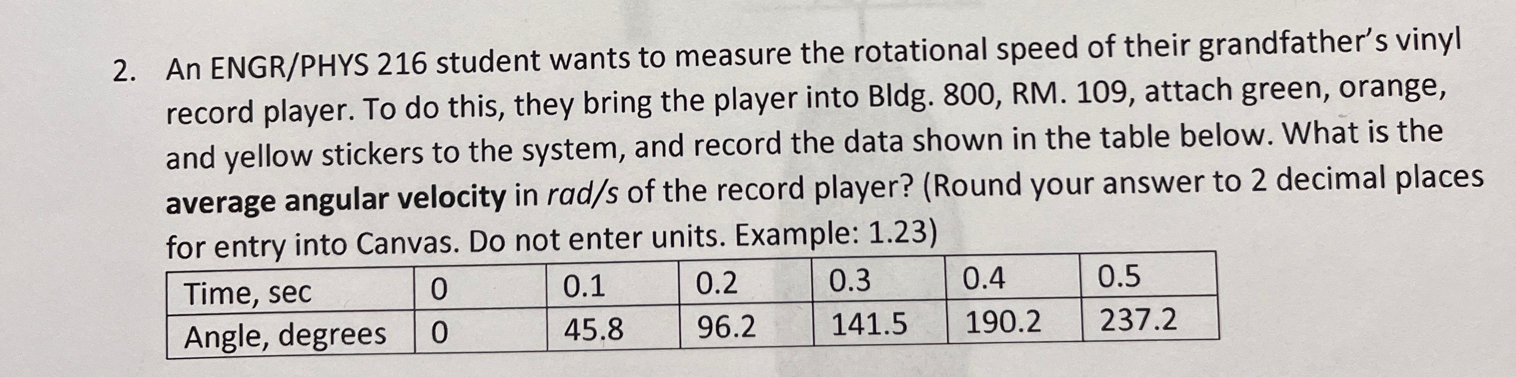 Solved An ENGR/PHYS 216 ﻿student wants to measure the | Chegg.com