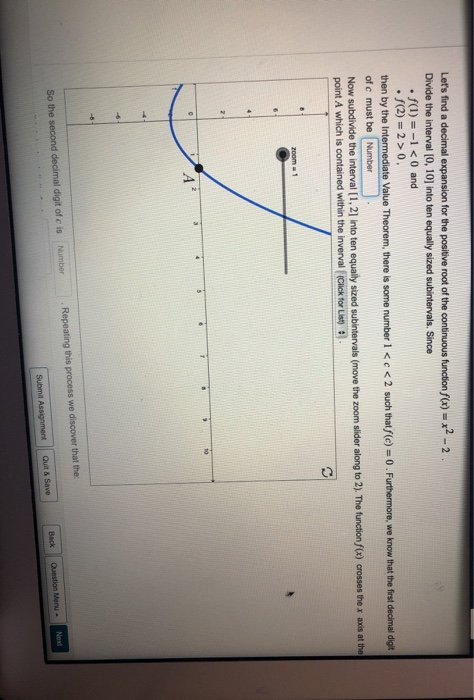 Solved Let's find a decimal expansion for the positive root | Chegg.com