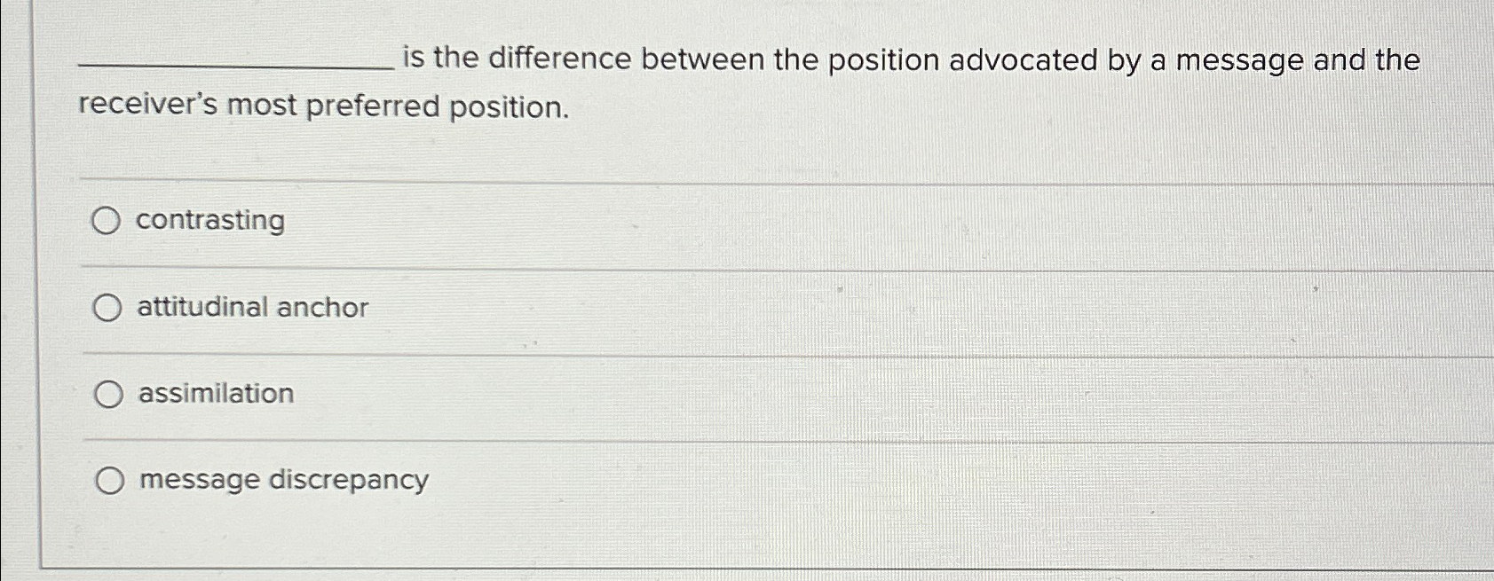 Solved is the difference between the position advocated by a | Chegg.com