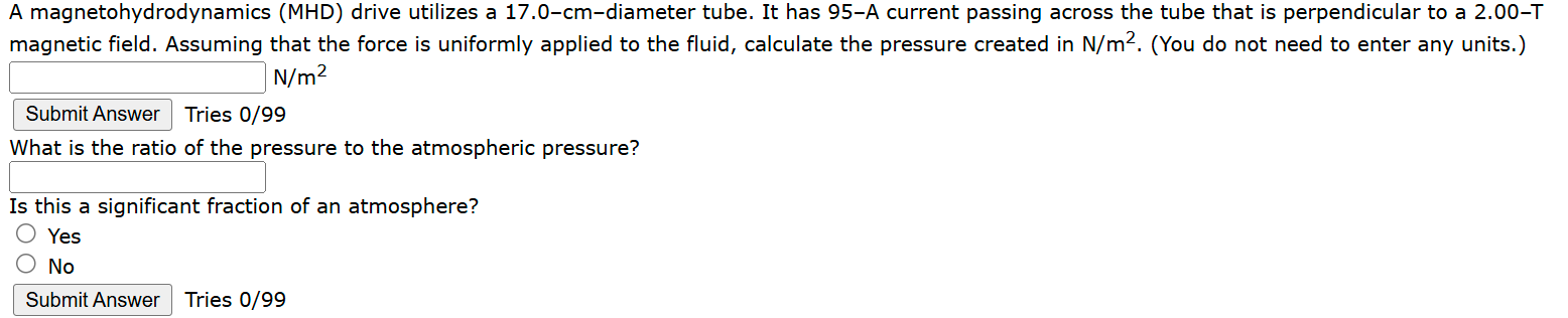 Solved A magnetohydrodynamics (MHD) ﻿drive utilizes | Chegg.com