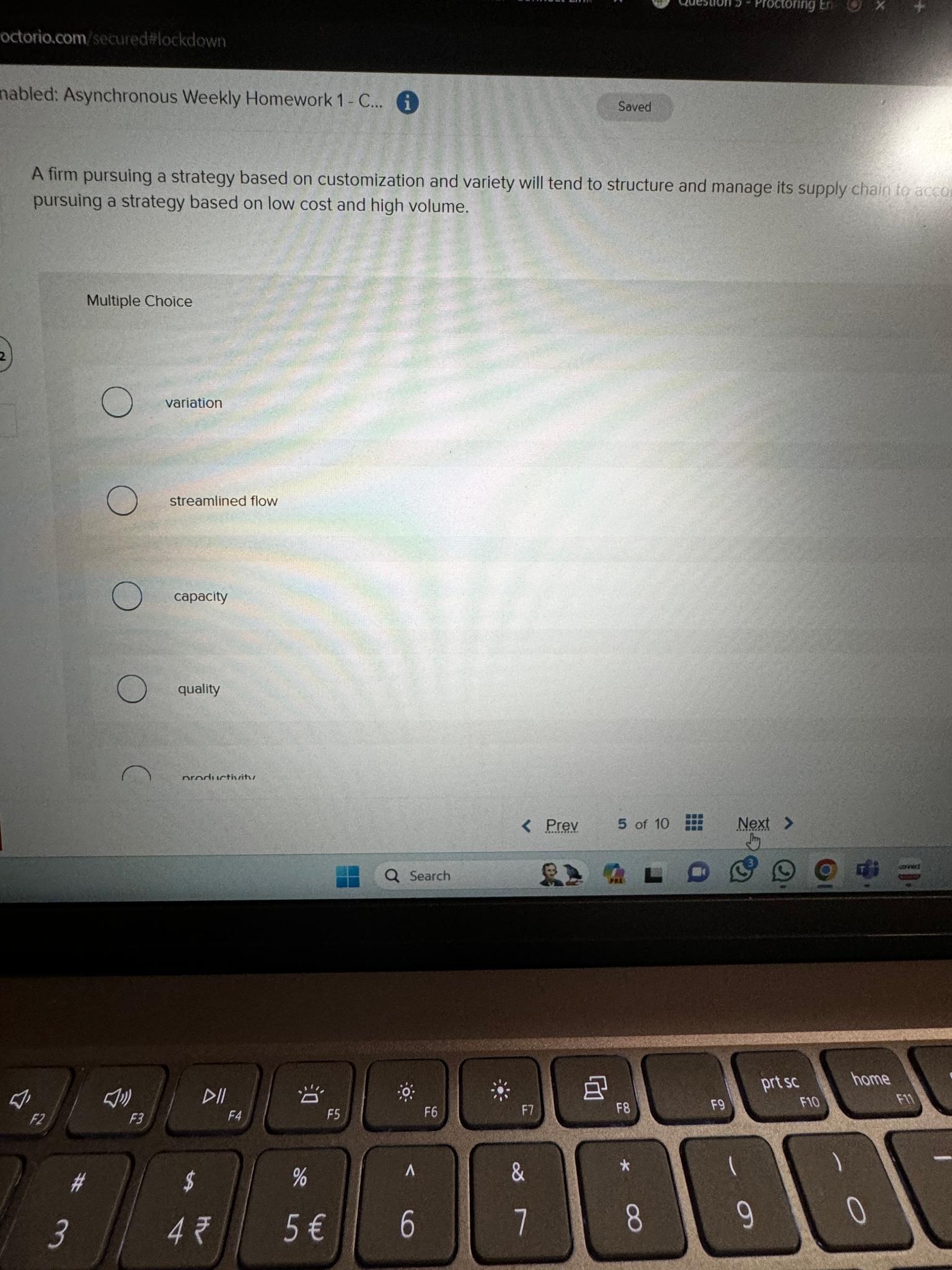 Solved octorio.com/secureditockdownnabled: Asynchronous | Chegg.com