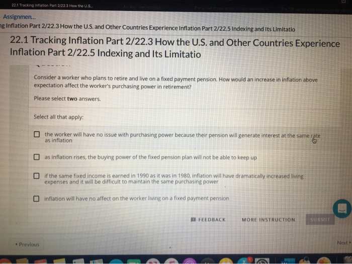 Solved 22.1 Tracking Intation Part 2/223 How the U.S. | Chegg.com