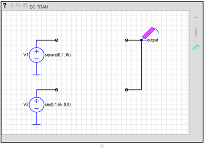 Solved V1 is a 1 kHz square wave that varies between 0V and | Chegg.com