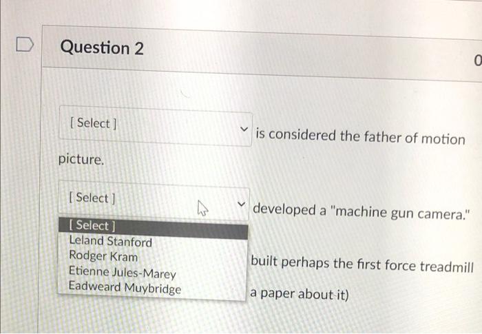 Solved is considered the father of motion developed a | Chegg.com