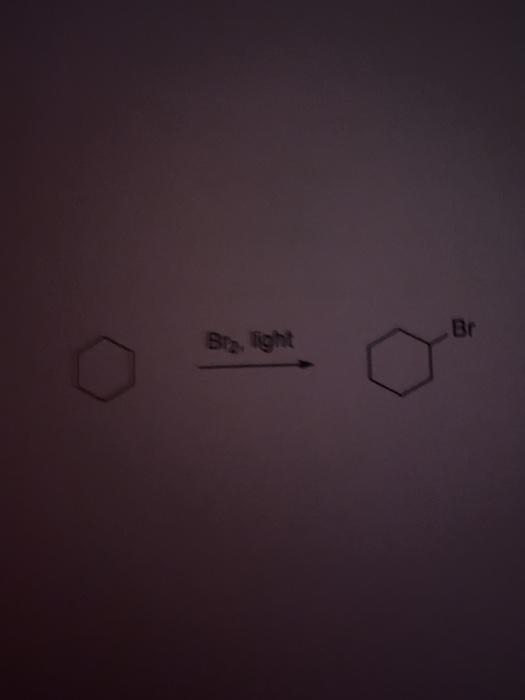 Solved Br Bre, light IV. Give the structure of the major | Chegg.com
