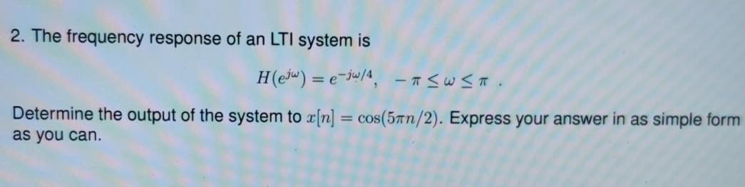 Solved 1. Consider the sequence x[n] sin(an/3) , n =...- - | Chegg.com