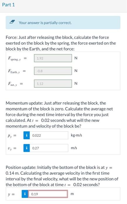 Solved Use the exact values you enter to make later | Chegg.com