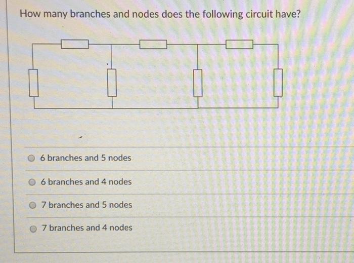 Solved How many branches and nodes does the following | Chegg.com