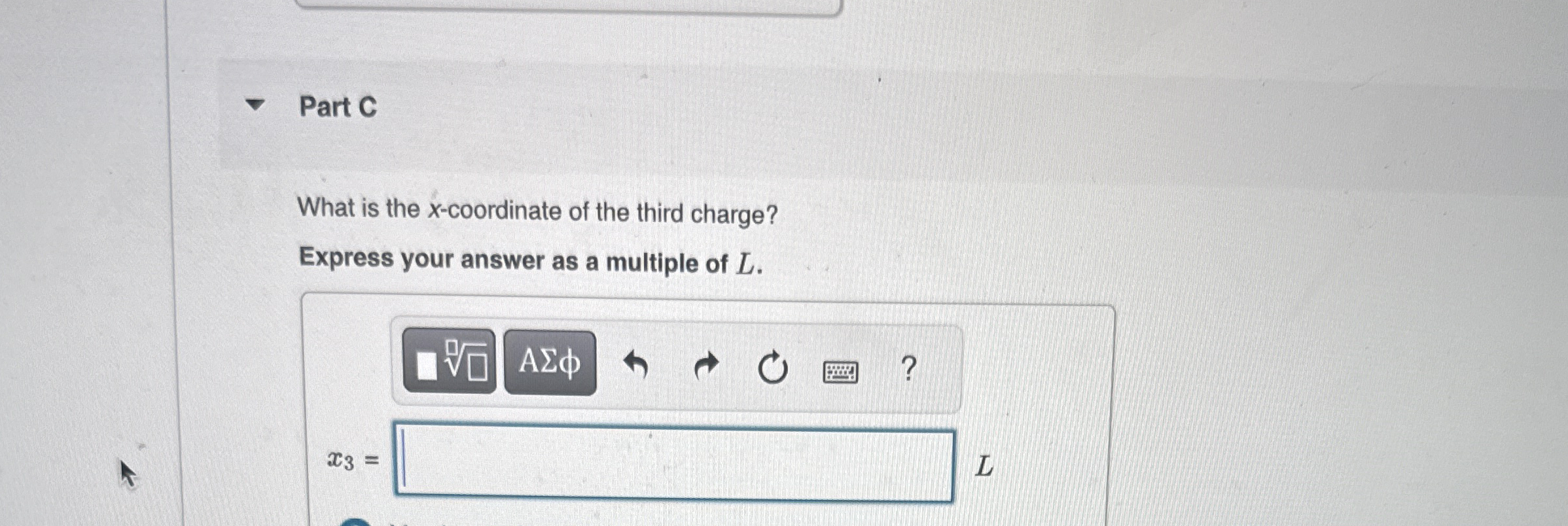 Part CWhat is the x-coordinate of the third | Chegg.com