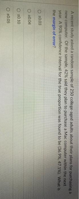 Solved A study was conducted using a random sample of Taco | Chegg.com