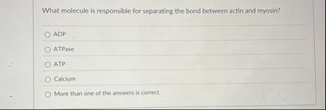 Solved What molecule is responsible for separating the bond | Chegg.com