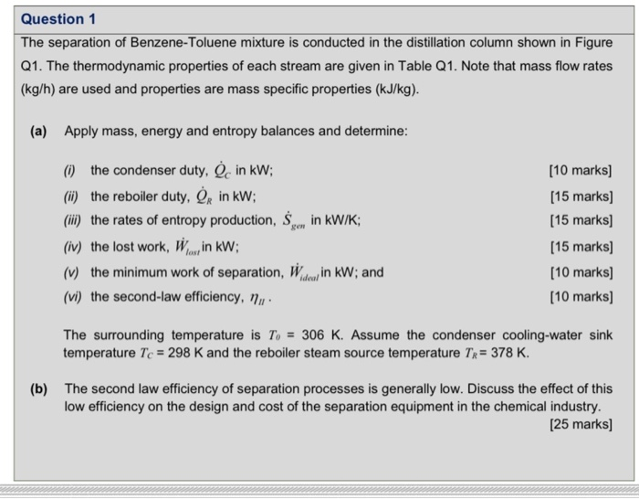 Solved The values of entropy in the given table have been | Chegg.com