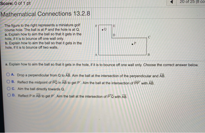 Solved 20 of 25 (8 co Score: 0 of 1 pt Mathematical | Chegg.com