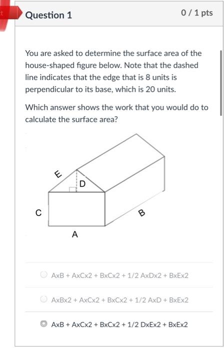 Solved You are asked to determine the surface area of the | Chegg.com