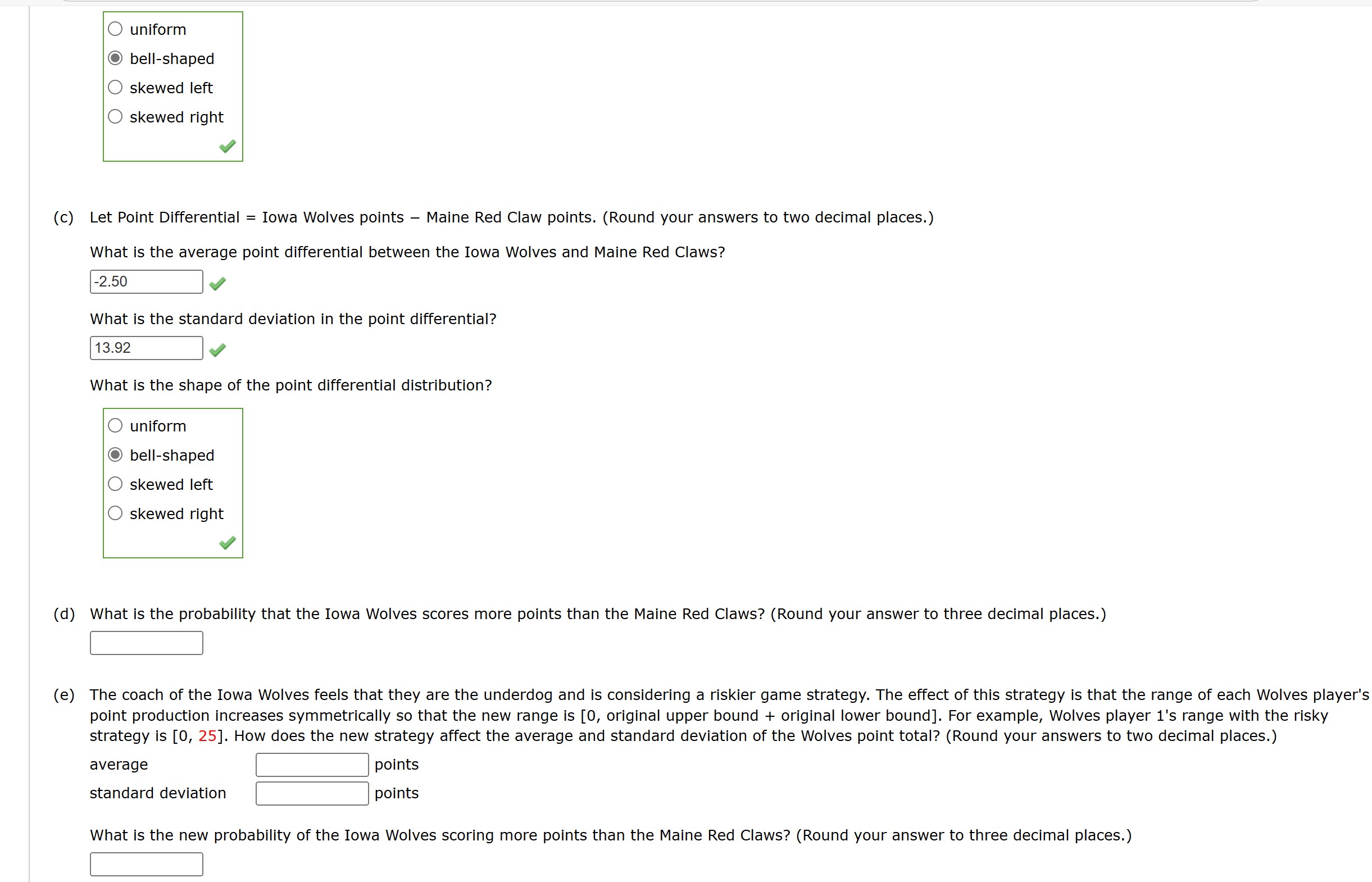 Solved The Iowa Wolves are scheduled to play against the | Chegg.com