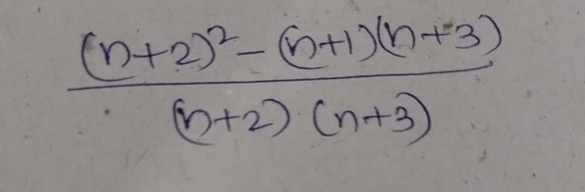 Solved (n+2)2-(n+1)(n+3)(n+2)(n+3) ﻿how to simplify this | Chegg.com