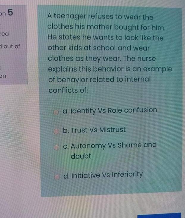 Example Of Role Confusion