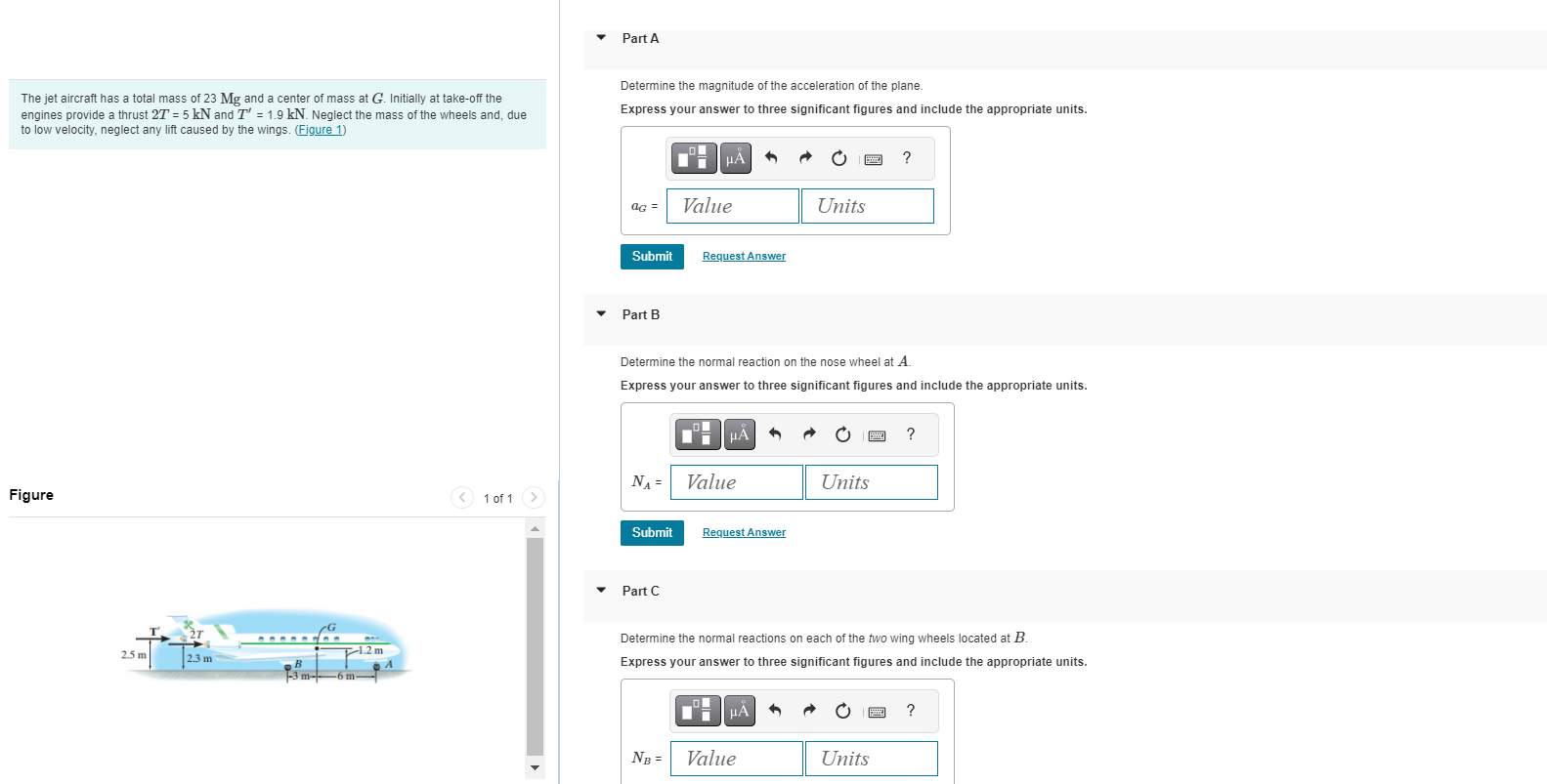 Solved Determine the magnitude of the acceleration of the | Chegg.com