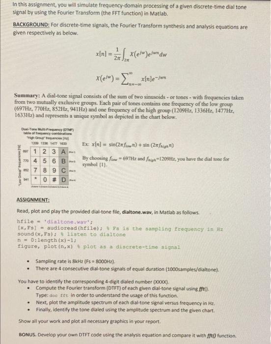Solved In this assignment, you will simulate | Chegg.com