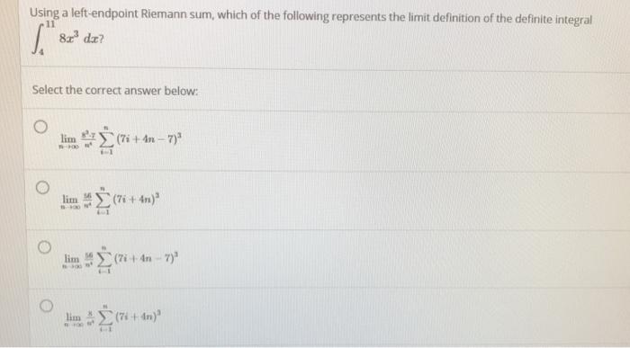 Solved Question What is the integrand in the following | Chegg.com
