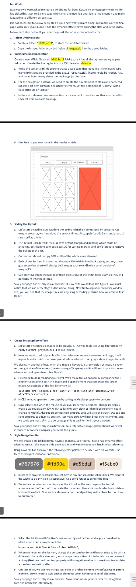 Solved make html assignment on it | Chegg.com