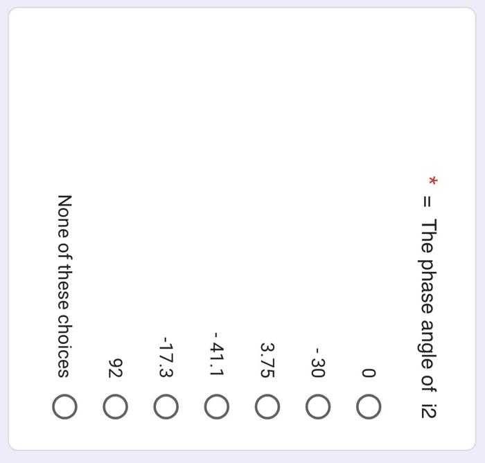 Solved Using mesh analysis, find iz and i2. Assume | Chegg.com