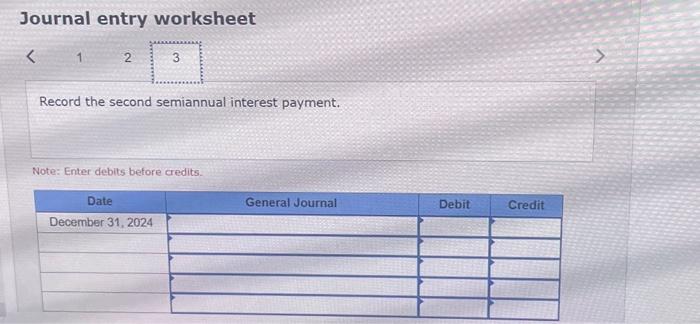 Solved Journal entry worksheet 23 Record the bond issue. | Chegg.com