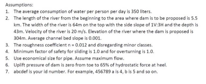 Solved Problem Solving: 1. Due to increase of water demand, | Chegg.com