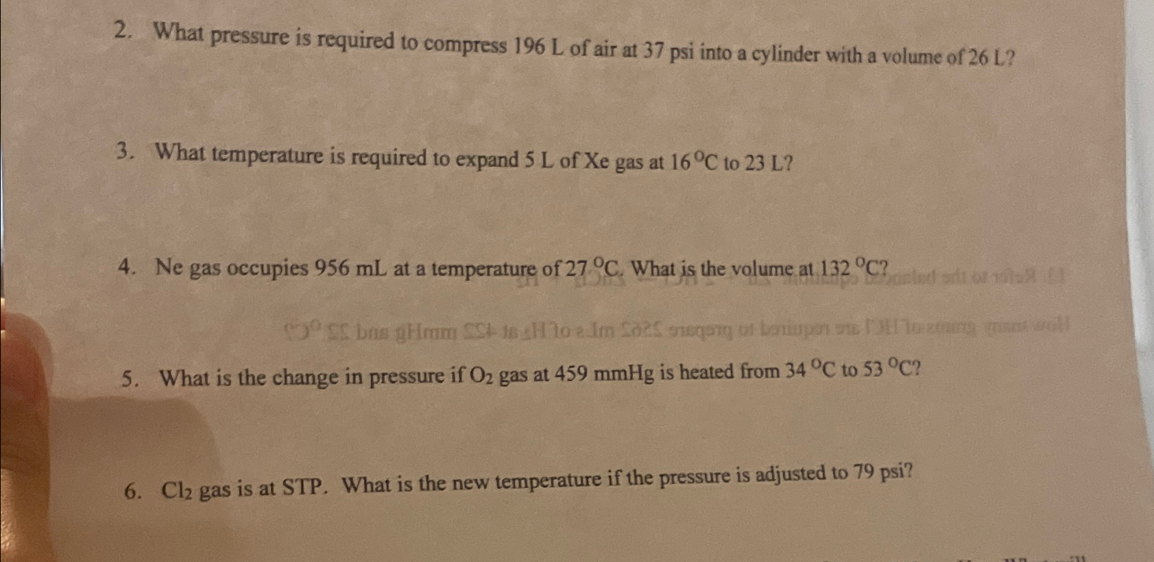 Solved What pressure is required to compress 196L ﻿of air at | Chegg.com