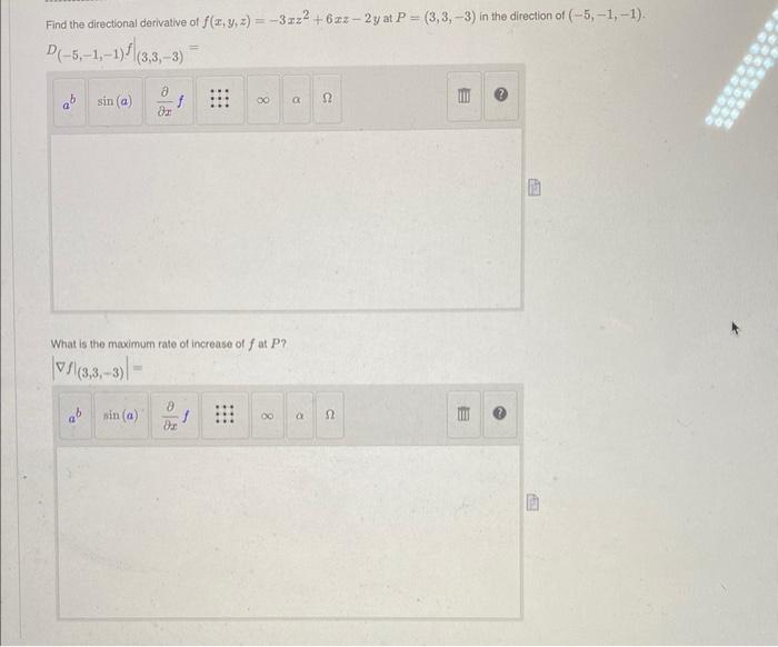Solved Format: - If your answer below is a vector, input it | Chegg.com