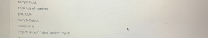 Solved Part 1: Write a program that will take a list of | Chegg.com