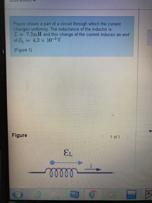 Solved Figure shows a part of a circuit through which the | Chegg.com