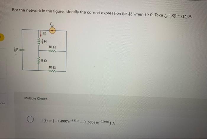 [Solved]: please help For the network in the figure, i