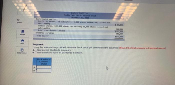Solved Required: Using the information provided, calculate | Chegg.com