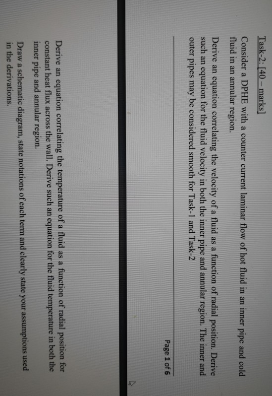 Task-2: [40 - marks Consider a DPHE with a counter | Chegg.com