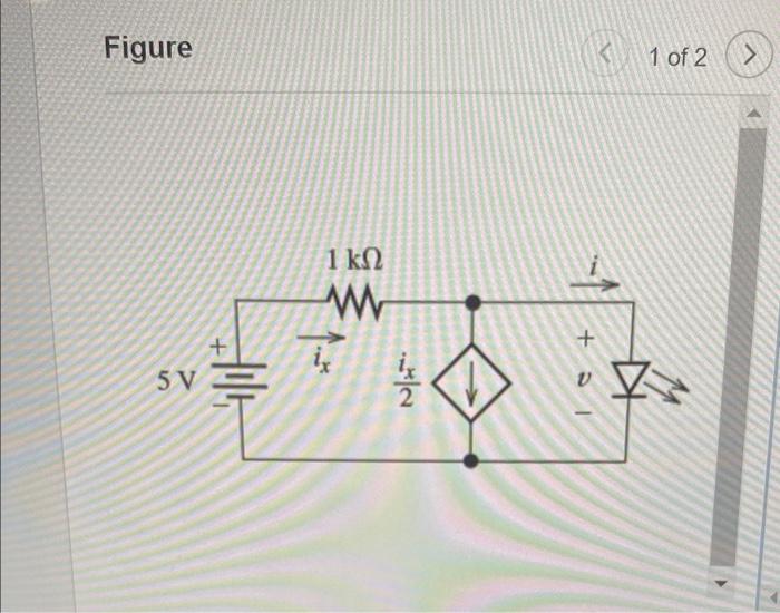 Solved Consider the circuit shown in (Figure 1). The diode | Chegg.com