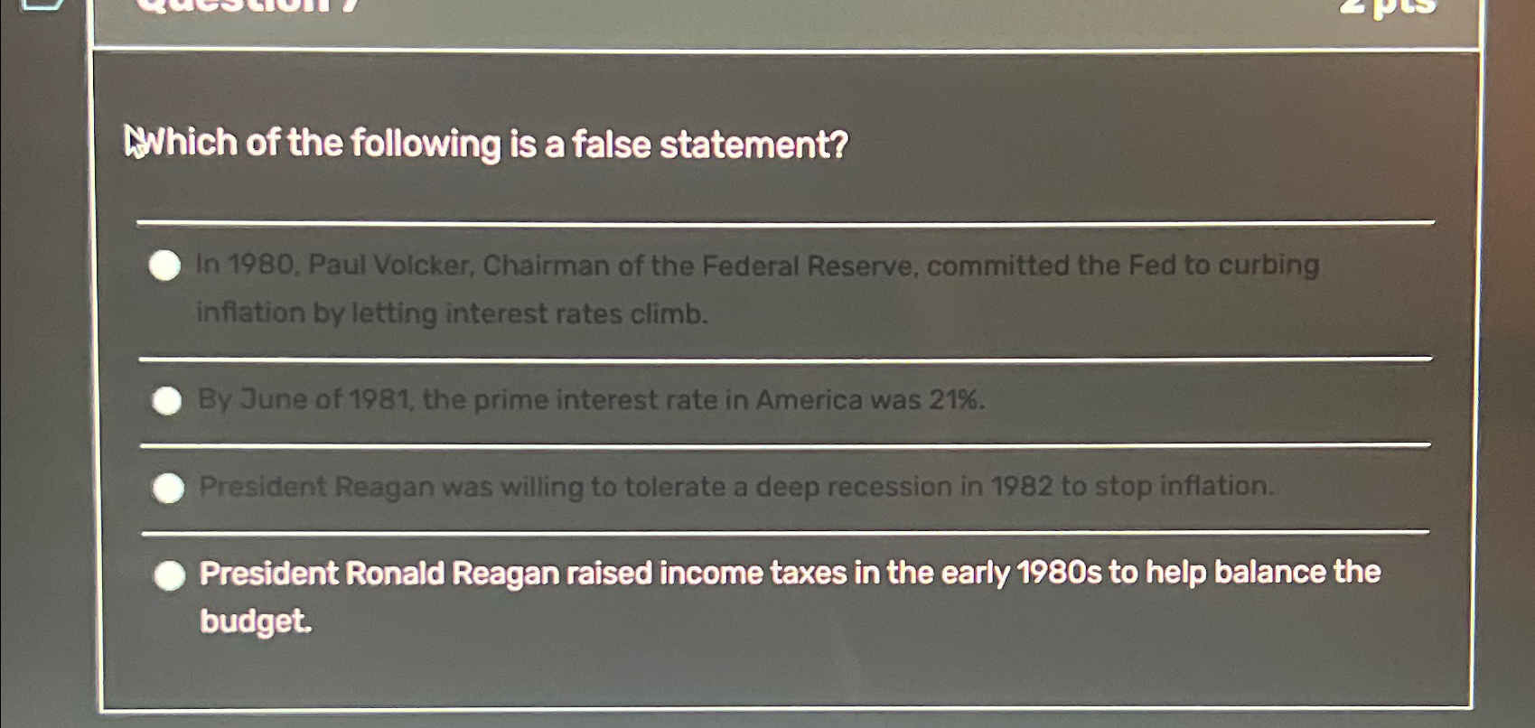 Solved Which of the following is a false statement?q,In | Chegg.com