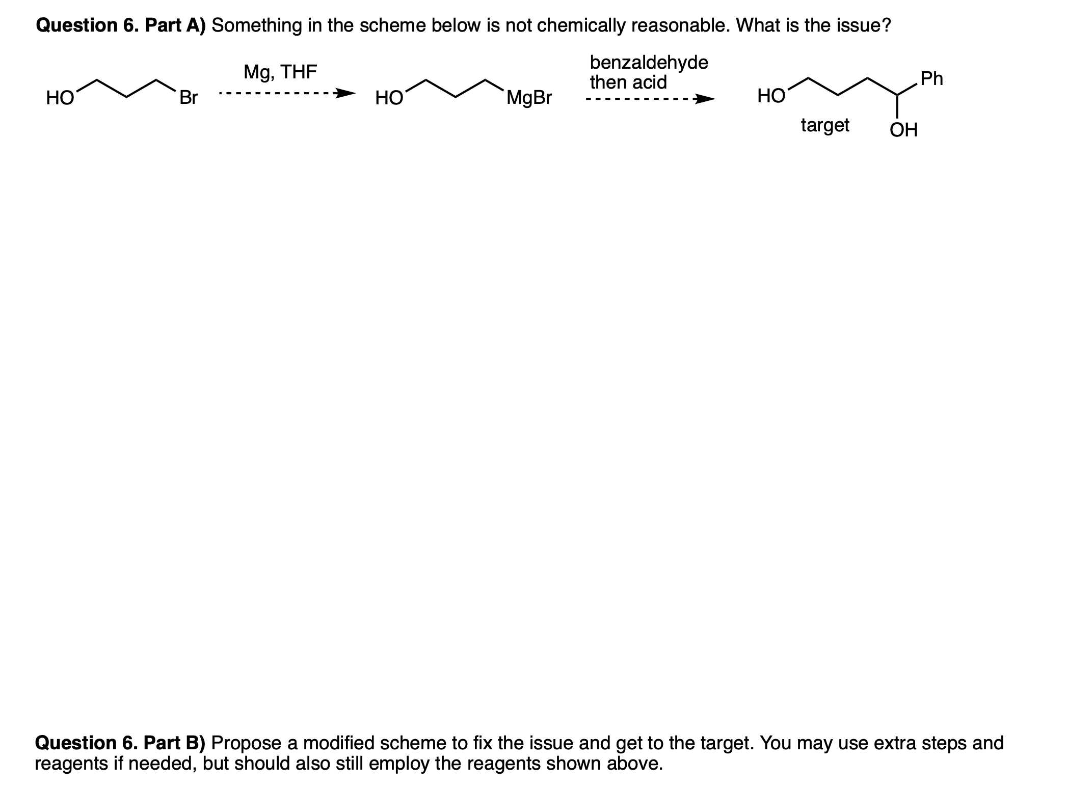 Solved Question 6. ﻿Part A) ﻿Something in the scheme below | Chegg.com
