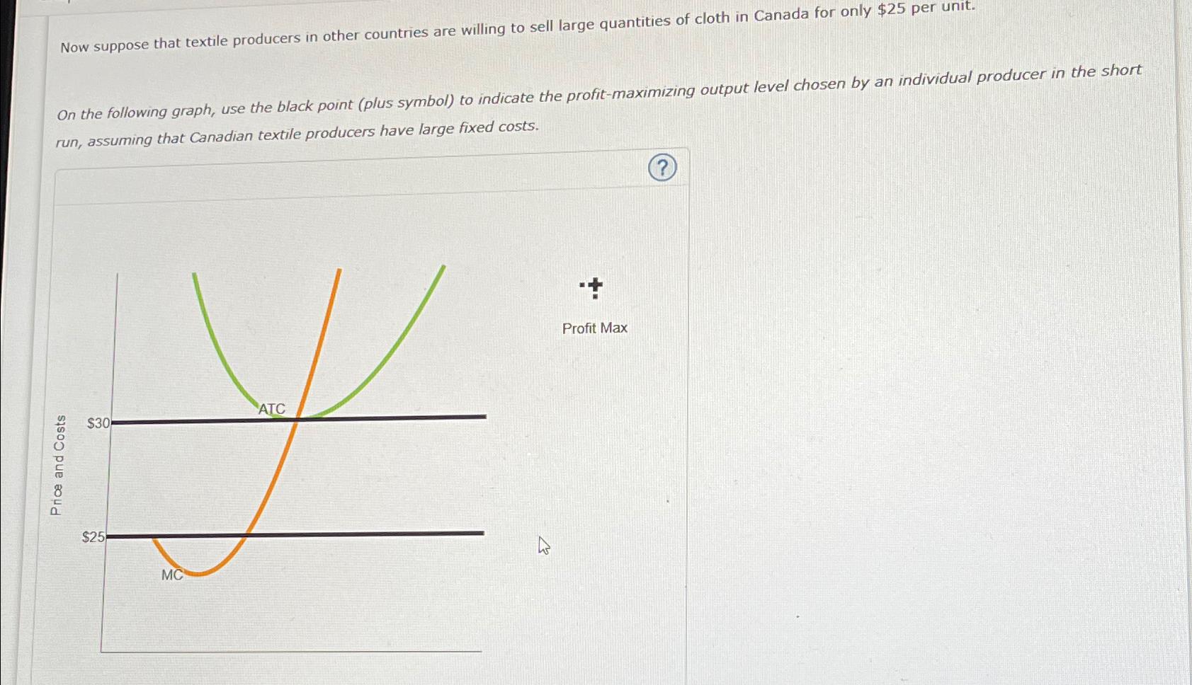 Solved Now suppose that textile producers in other countries | Chegg.com