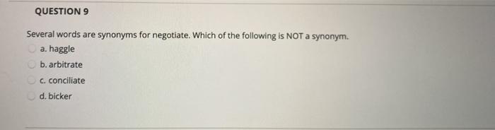 9 Synonyms For Solution