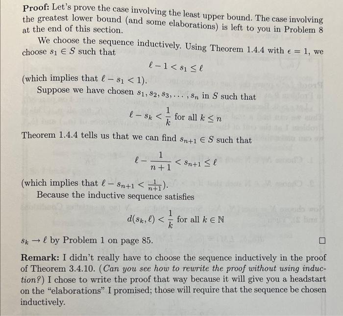 Solved 8. Elaborating on Theorem 3.4.10. (a) Prove the | Chegg.com