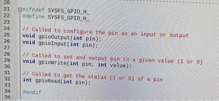 Solved 9. Write a program, led_pushbutton.c, compiled with | Chegg.com