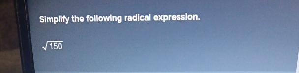 Solved Simplify the following radical expression.1502 | Chegg.com
