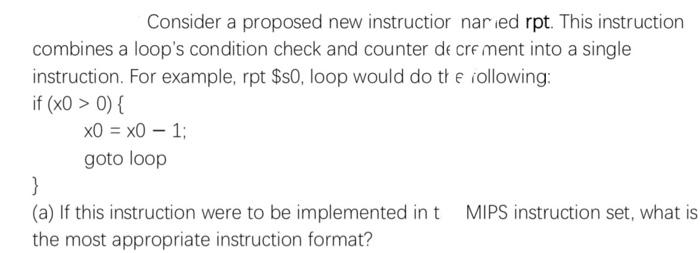 Solved Consider a proposed new instructior nar ied rpt. This | Chegg.com