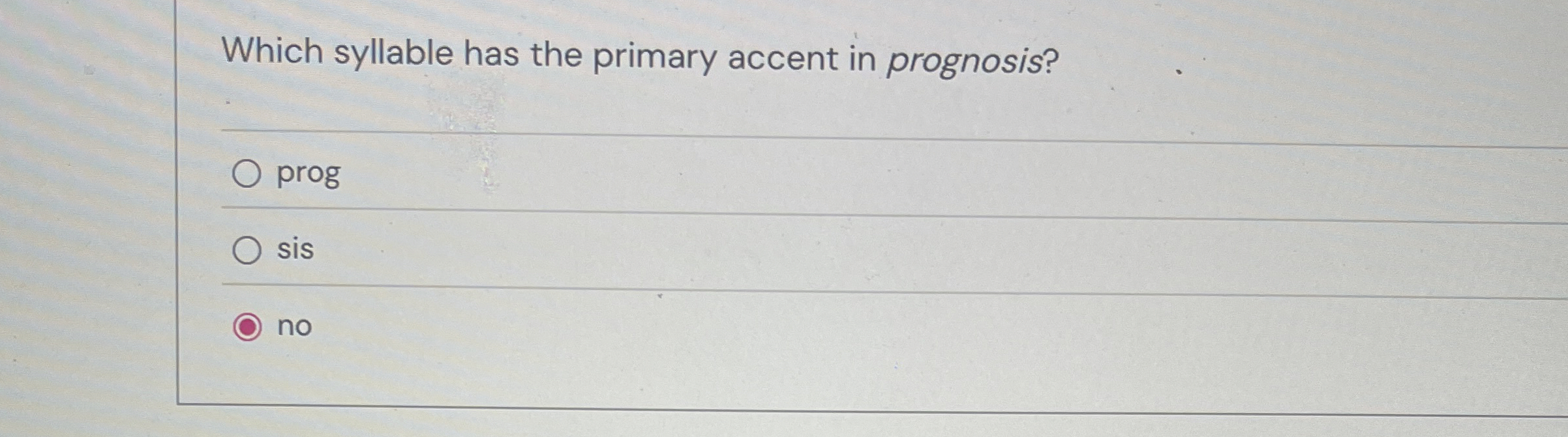 Solved Which syllable has the primary accent in | Chegg.com