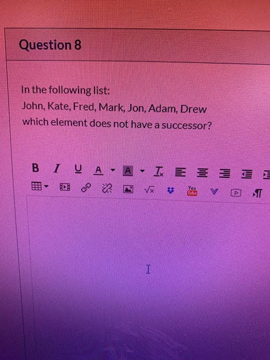 Solved Question 1 In The Following Code Segment Final Int 