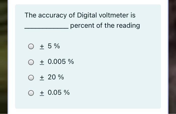 Solved Which of the following instrument have non-linear | Chegg.com