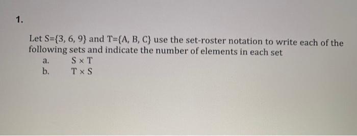 Solved This is an intro to discrete structures question. | Chegg.com